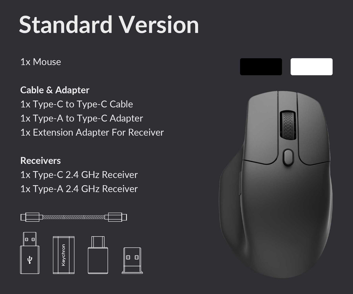 Keychron M6 Wireless Mouse – Premiumgaming